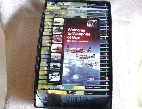 Weapons Of War DVD Collection 22 of 26 DVD's AS NEW!!!