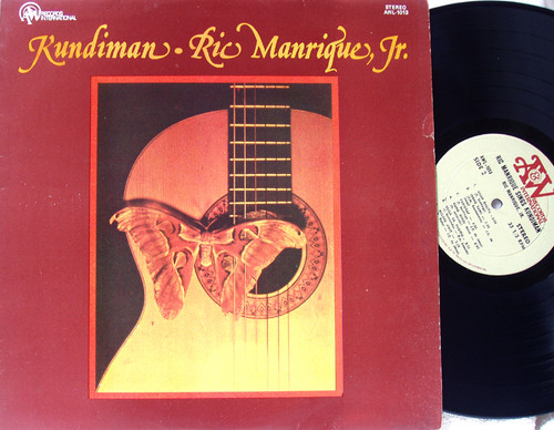 Filipino Love Songs - RIC MANRIQUE JR Sings Kundiman Vinyl