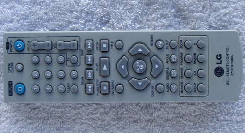 LG Television DVD Remote Control (ONLY) 6711R1P089A