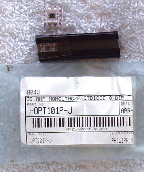 TEXAS INSTRUMENTS OPT101P-J (Photodiode With Amp) NOS