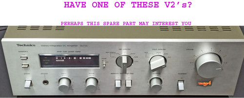 TECHNICS SU-V2 Amplifier (Front Panel Only)