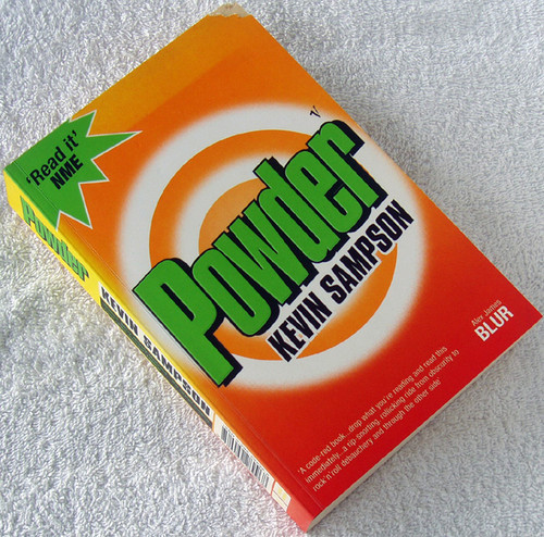 Softcover Music Fiction Book - POWDER Kevin Sampson 1999