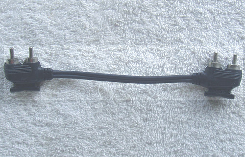 Japan AMPLIFIER Audio Patch Lead (Preamp Out To Power Amp In) USED