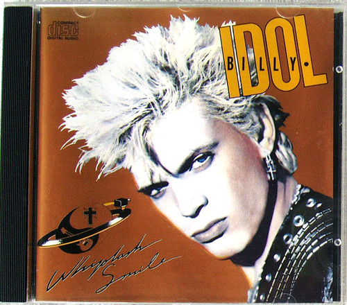 New Wave Pop Rock - BILLY IDOL Whiplash Smile CD 1986