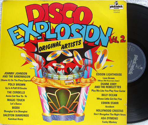Pop Disco - DISCO EXPLOSION Vol. 2 (Original Artists) Vinyl 1976~77