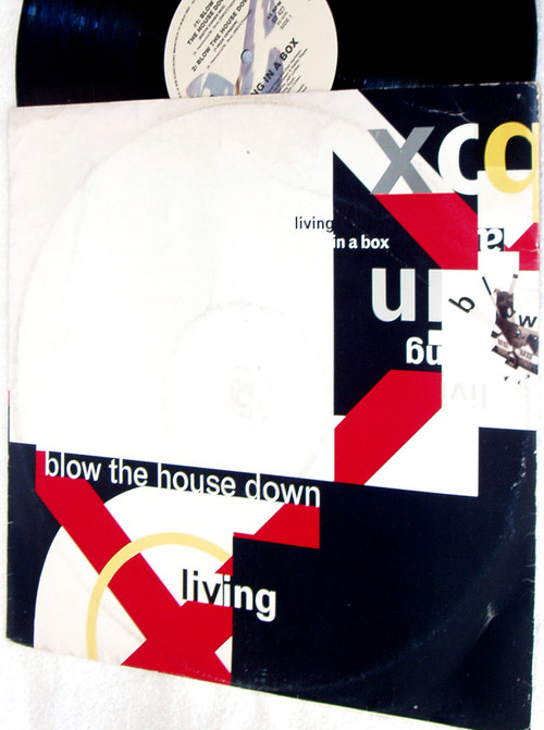 Synth Pop House - Living In A Box - Blow The House Down 12" Vinyl 1989