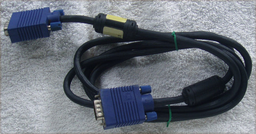 VGA HD15 Video Lead (Male To Male 170cm Length) USED