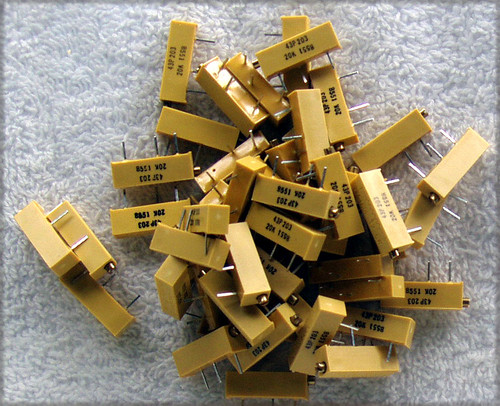 SPECTROL Series 43P 203 (20K 20 Turn CW) PCB Trimpot