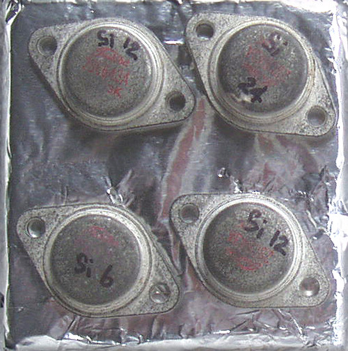 A MOTLEY CRUE! TOSHIBA 2Sxxx (High Power Si NPN Transistors (4) NEW ...