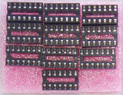 14 Pin DIL IC Socket #2 (Double Wipe Low Cost) NEW Old Stock