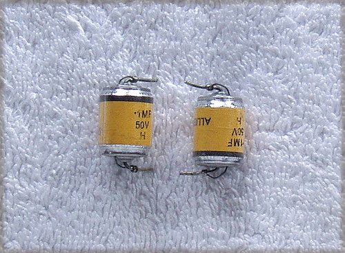 ALLIED CAPACITORS Polystyrene Capacitor (1) 0.1uF 50V NEW Old Stock