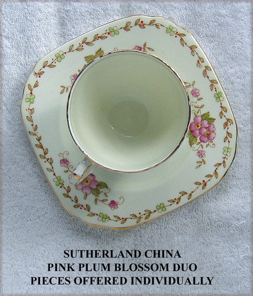 Mid 1930's English China WILLIAM HUDSON Sutherland China Handpainted ...