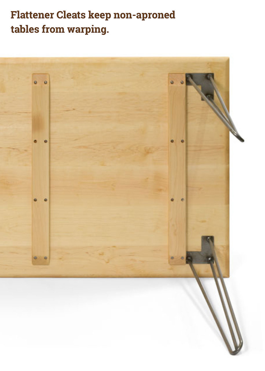 Flattener Cleats - TableLegs.com