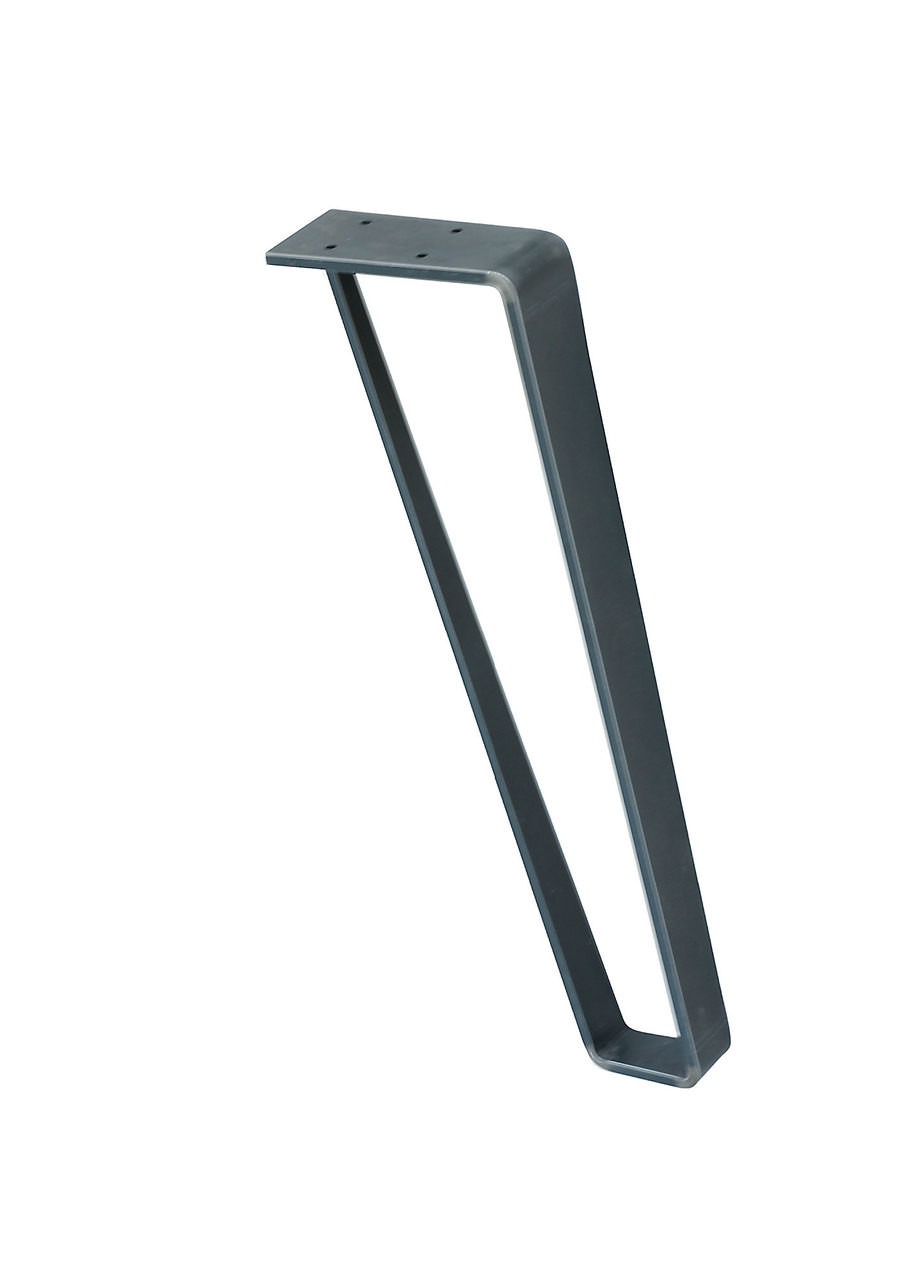 Industrial Metal Tapered Coffee Table Leg 16" | Shop TableLegs.com™