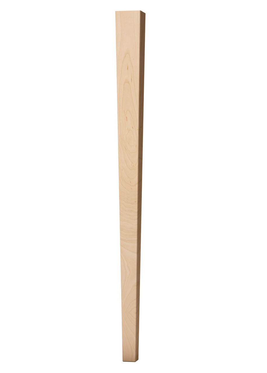 Oslo Square Tapered Dining Table Leg 28.25" | Shop TableLegs.com™