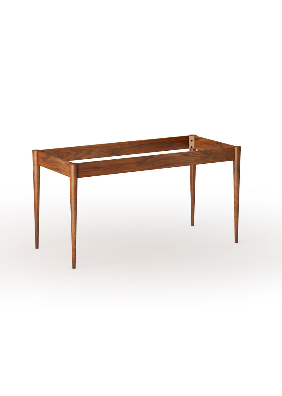 McCobb Walnut Dining Table Base – Mid-Century Modern