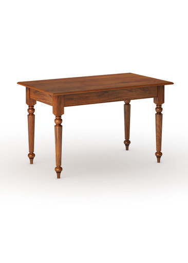 Federal Kitchen Table, Fluted Leg – Walnut (12")
