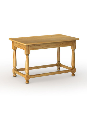 Farmhouse Kitchen Table – White Oak (24")