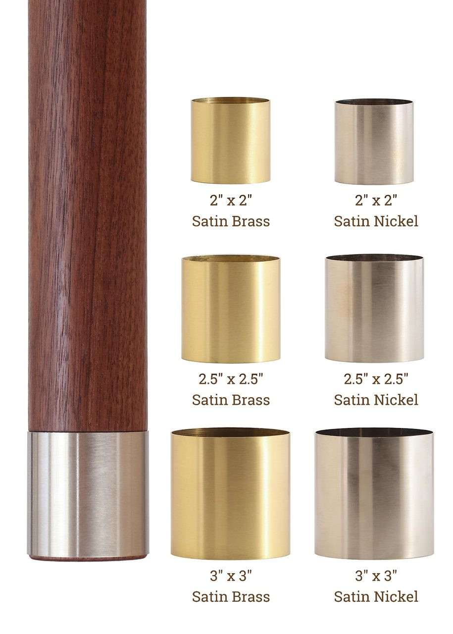 Metal End Caps For Legs