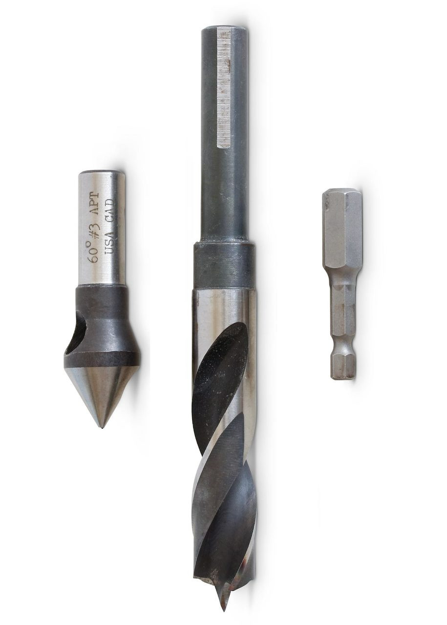 Threaded Steel Insert Installation Hardware Kit - Tablelegs