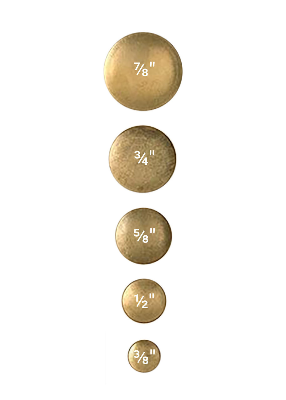 Brass Desk Knobs - TableLegs.com