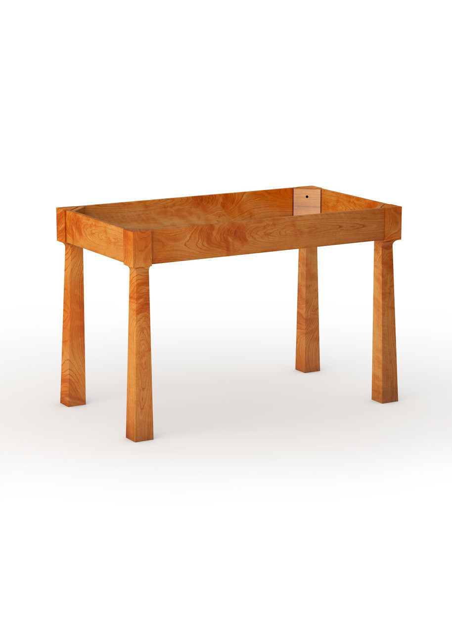 Limbert Cherry Kitchen Table Base – 36" Leg, Craftsman Style