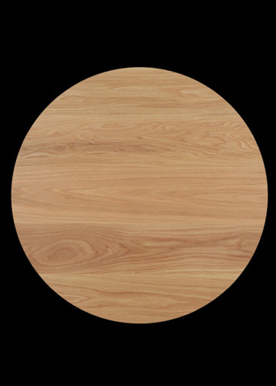 Round White Oak Table Top Custom Wood Tops Shop TableLegs