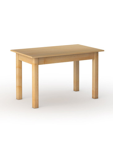 Foursquare Soft Maple Kitchen Table Base – 36" Leg