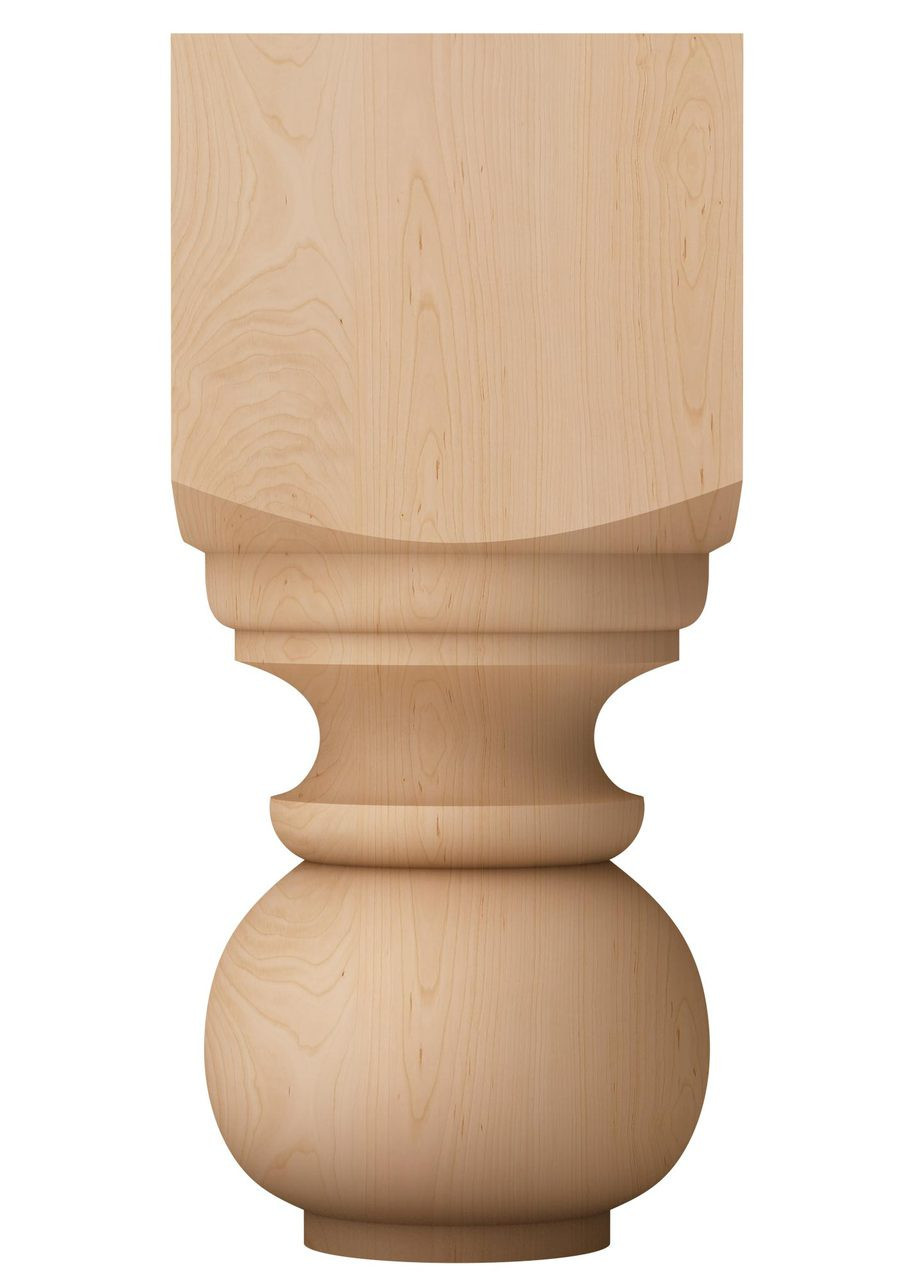 Medium Farmhouse Furniture Foot - TableLegs.com