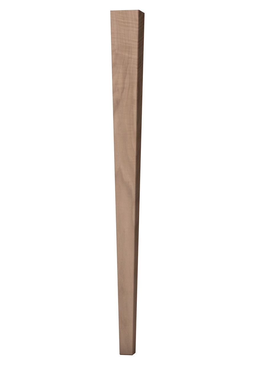 Oslo Square Tapered End Table Leg 21" | Shop TableLegs.com™