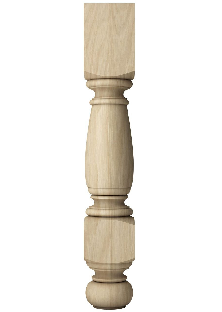 Extra Large Farmhouse Kitchen Leg 36" - TableLegs.com