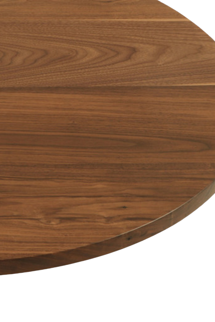 Round Black Walnut Table Top | Custom Made | Order Online