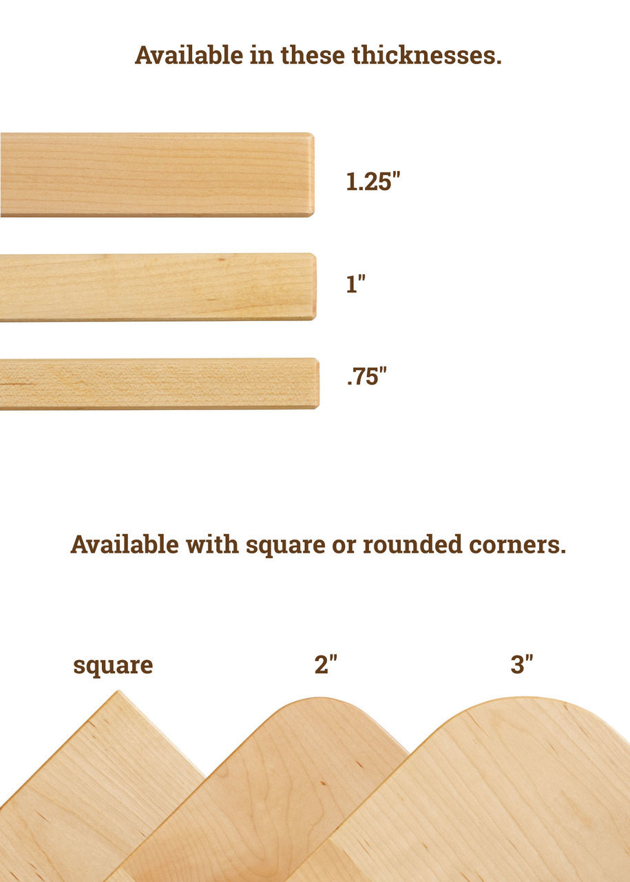 Hard Maple Table Top | Custom Made | Order Online