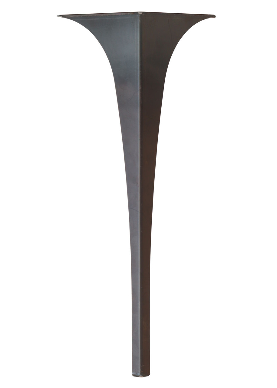 Verona Metal Tapered Dining Table Leg 28" | TableLegs.com™