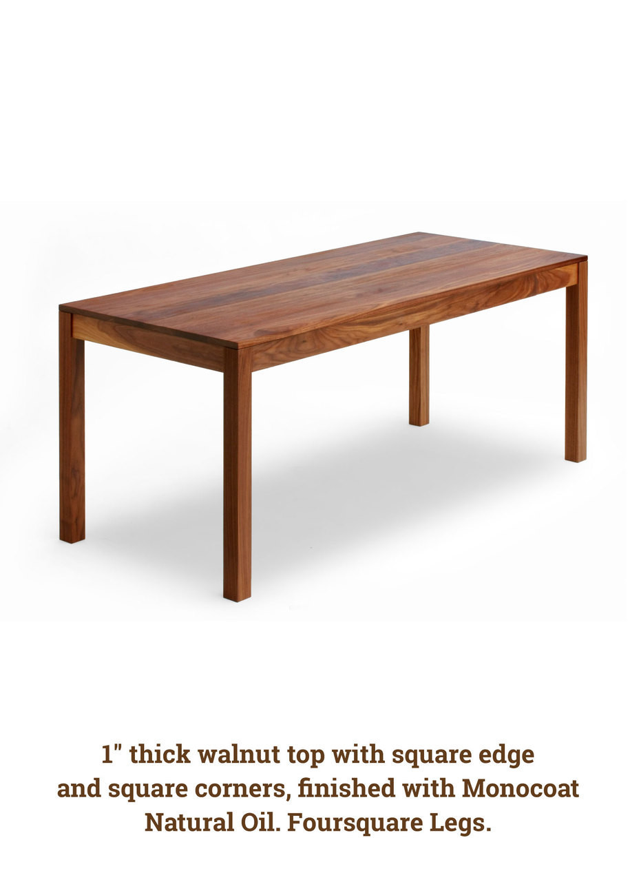 Black Walnut Table Top | Custom Made | Order Online