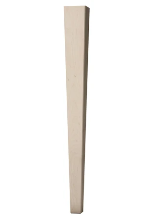 Oslo Square Tapered End Table Leg 21" | Shop TableLegs.com™