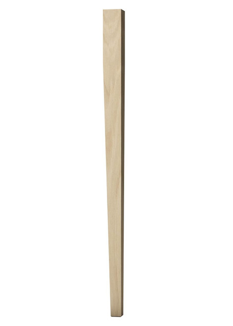 Hepplewhite Dining Table Leg 29" - TableLegs.com