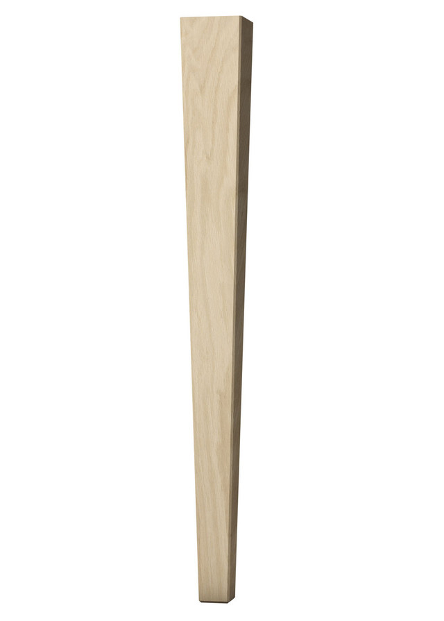 Oslo Square Tapered Coffee Table Leg 15" | Shop TableLegs.com™