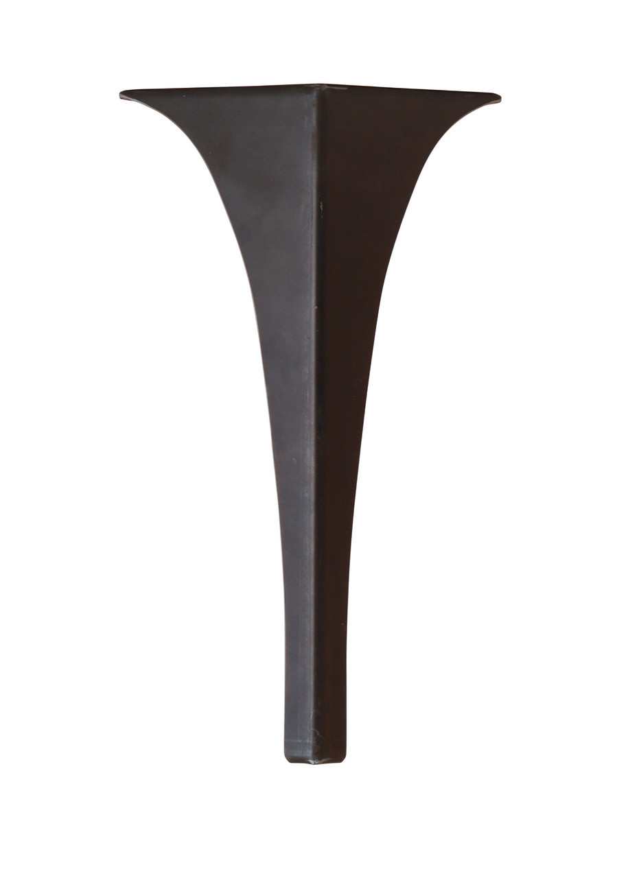 Verona Metal Tapered Coffee Table Leg 15" | TableLegs.com™