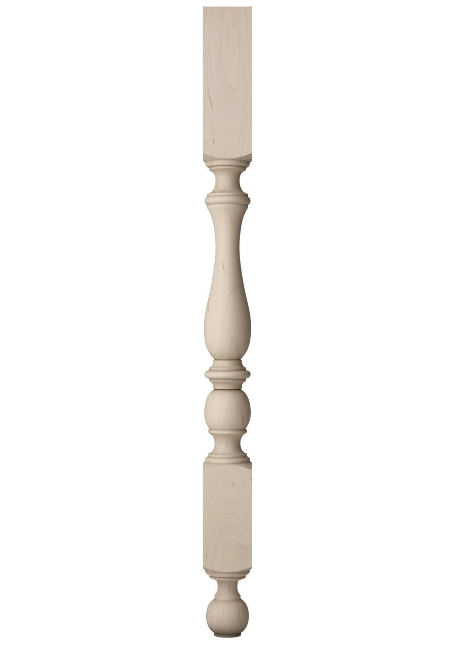 Large William Mary Dining Table Leg 29