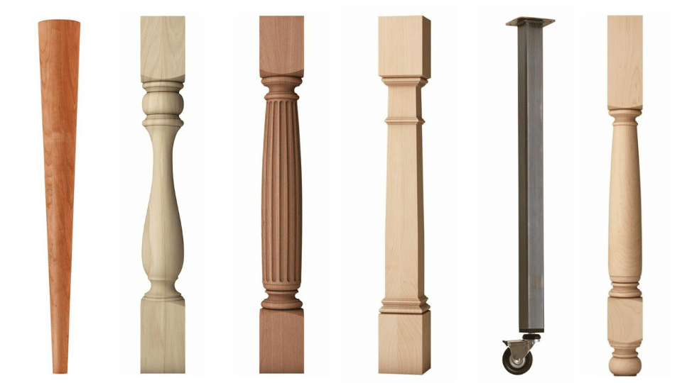 How to Build a Kitchen Table - Tablelegs