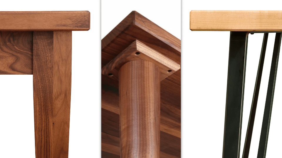 How To Build A DIY Dining Room Table - Tablelegs