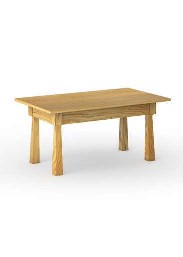 White Oak Limbert Coffee Table – 12" Accent