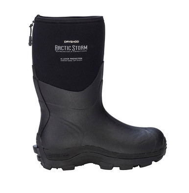 Dryshod Women's Arctic Storm Mid Extreme Conditions Winter Boot Black ...