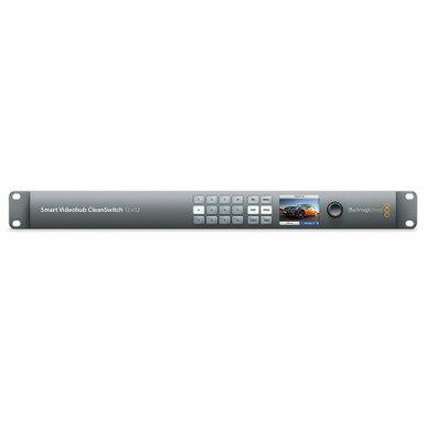 Blackmagic Smart Videohub CleanSwitch 12x12 - dmshdvideo.com