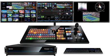 NewTek TriCaster TC1 Pro - 16 External Inputs, 4 x 3G SDI Inputs, 4 x ...