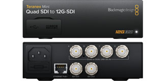 Blackmagic Mini Quad SDI to 12G SDI Converter - dmshdvideo.com