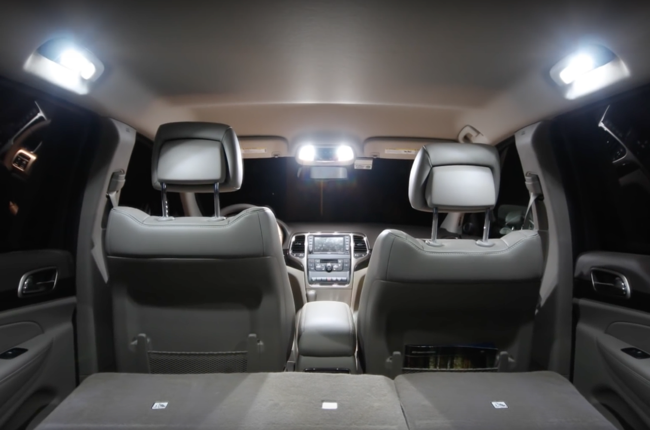 Dodge Durango Premium LED Interior Lighting Package 2015, 2014, 2013, 2012