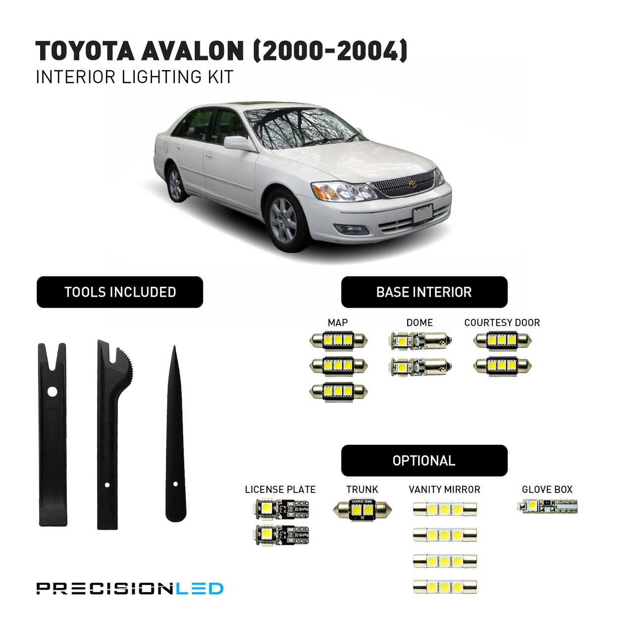 2002 toyota avalon accessories store