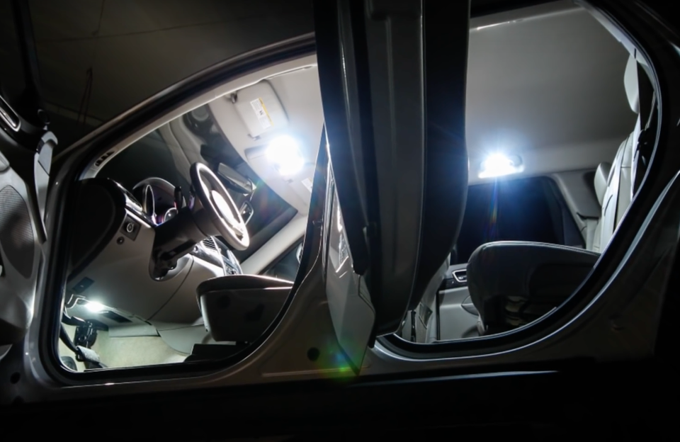 Dodge Durango Premium LED Interior Lighting Package 2015, 2014, 2013, 2012